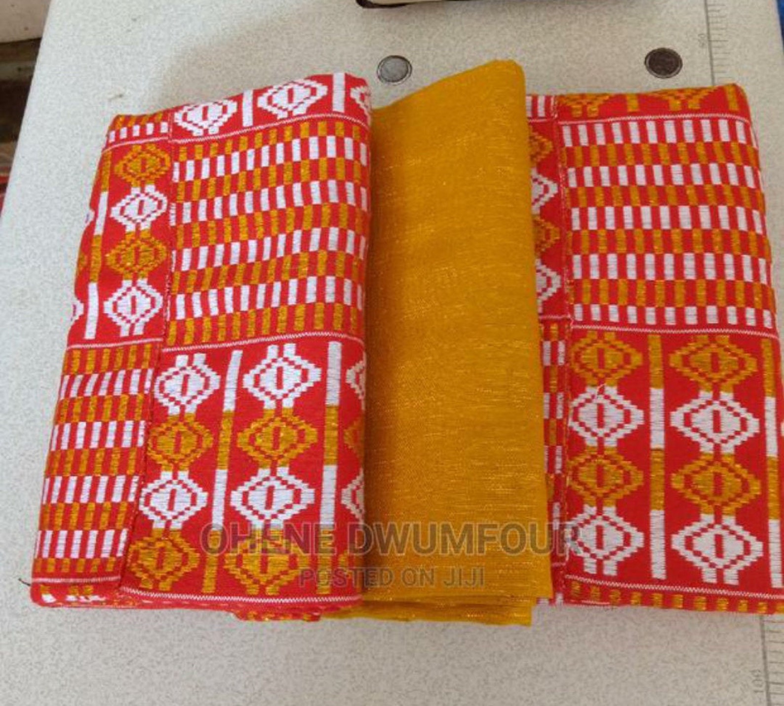 Authentic Kente 6 and 12 yards Genuine Ghana handwoven Kente | Etsy