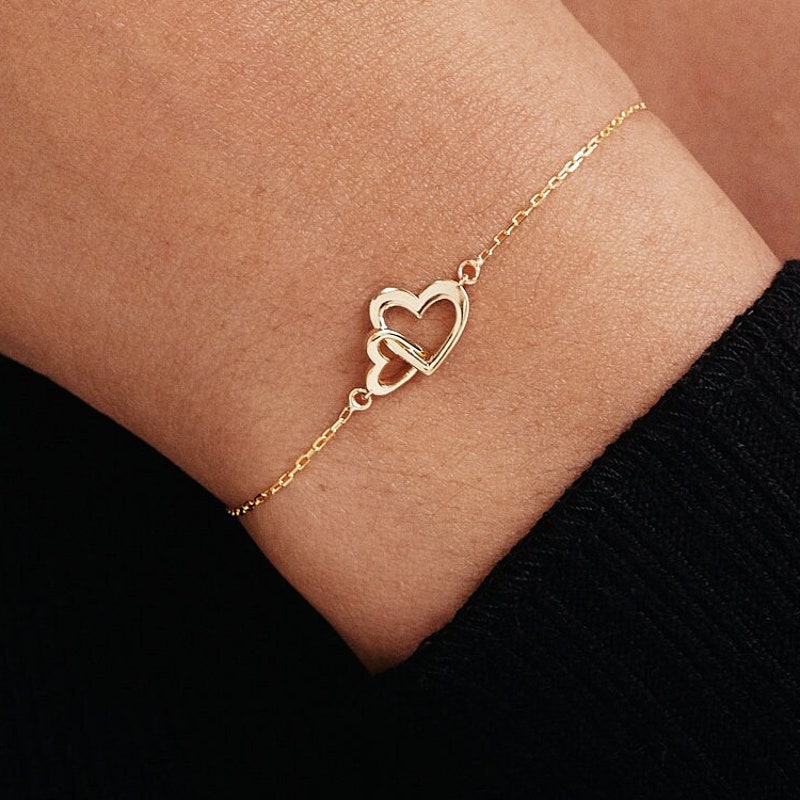 Heart Bracelets for Women - Etsy