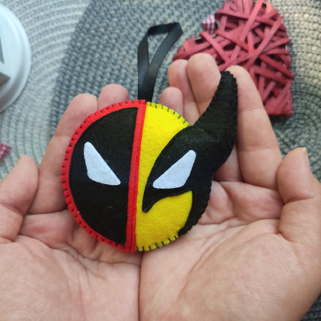 Christmas Ornament Inspired by Deadpool and Wolverine - Etsy