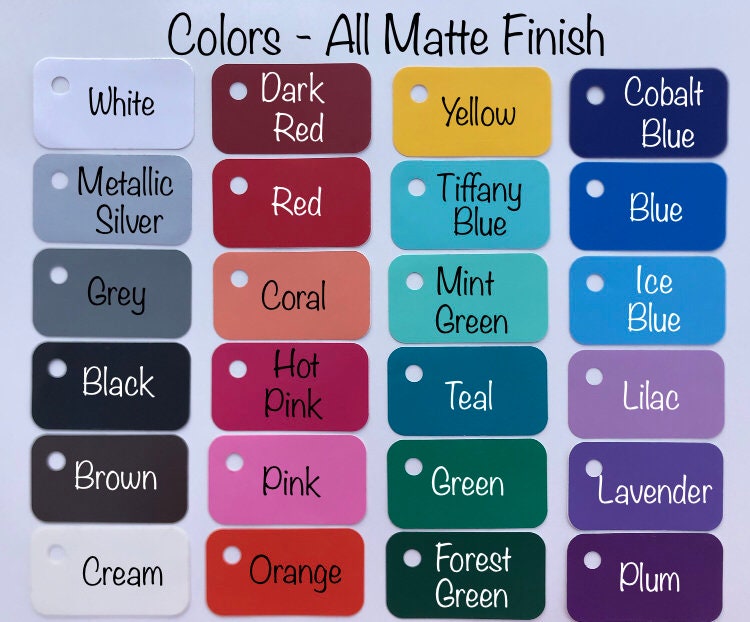 Customized personalized vinyl decal sticker-choose color | Etsy