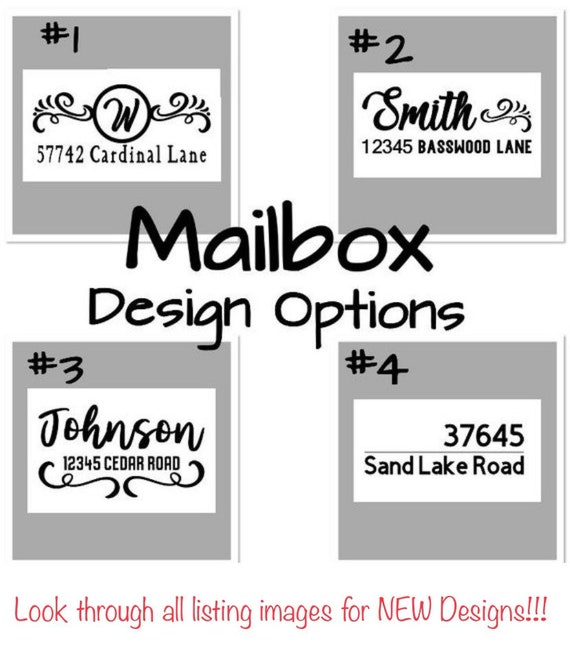 Mailbox Name Labels