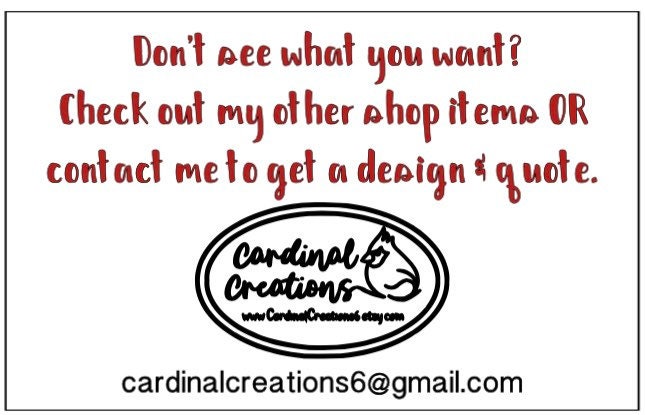 Customized personalized vinyl decal sticker-choose color | Etsy