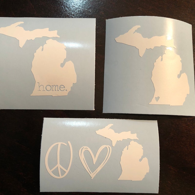 Michigan Car Decal - Etsy