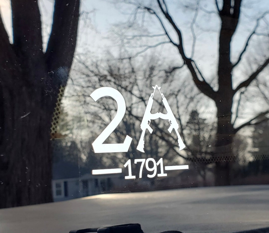 2nd Amendment Decal - Etsy