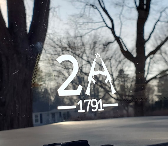 2nd Amendment Decal | Etsy