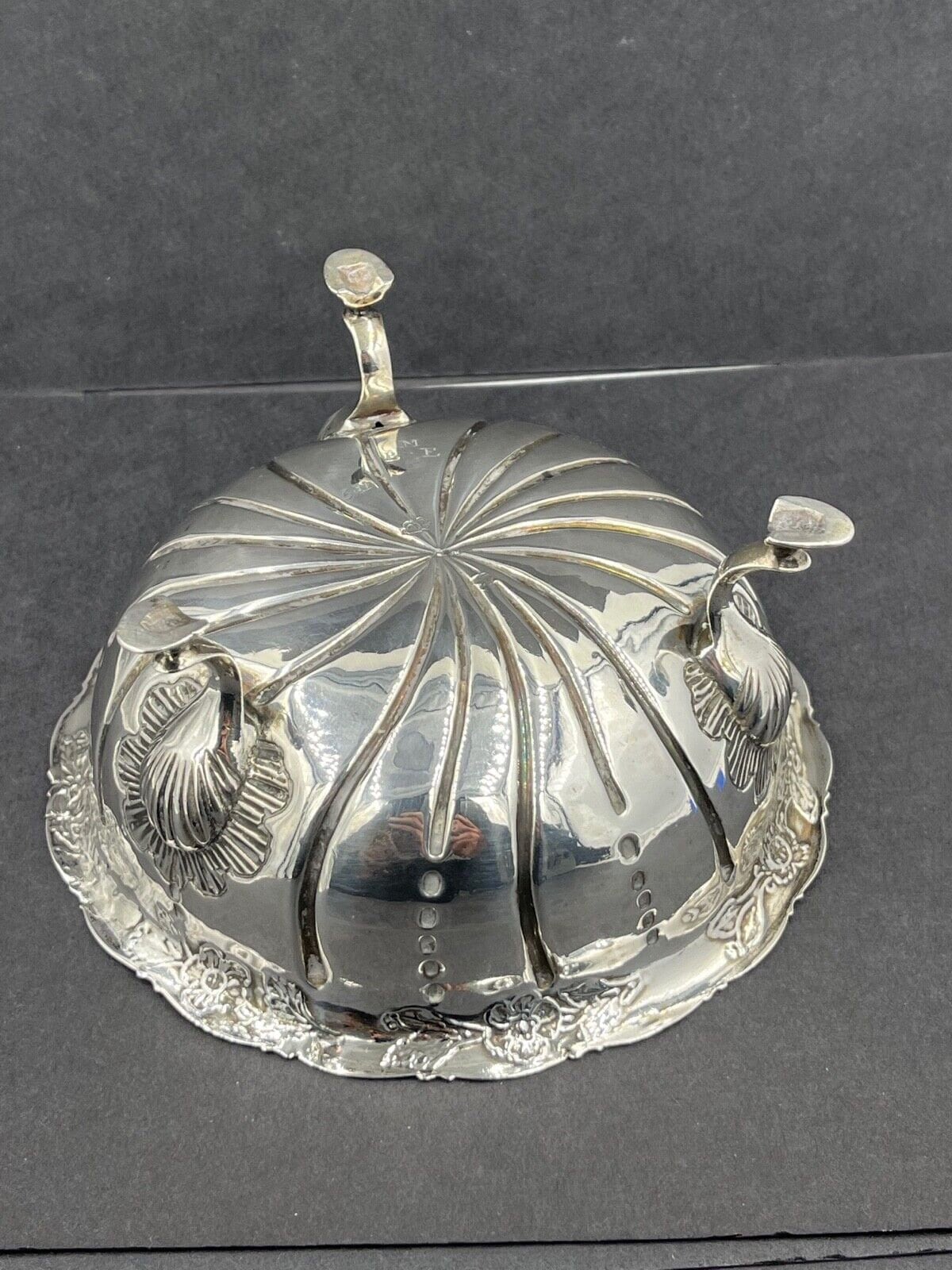 18th Century Irish Silver Crested Fluted Sugar Bowl Dublin Circa 1780 ...