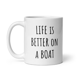 Boat Mug, Funny Boat Gift, Boat Lover Gift, Boat Coffee Mug, Boat ...
