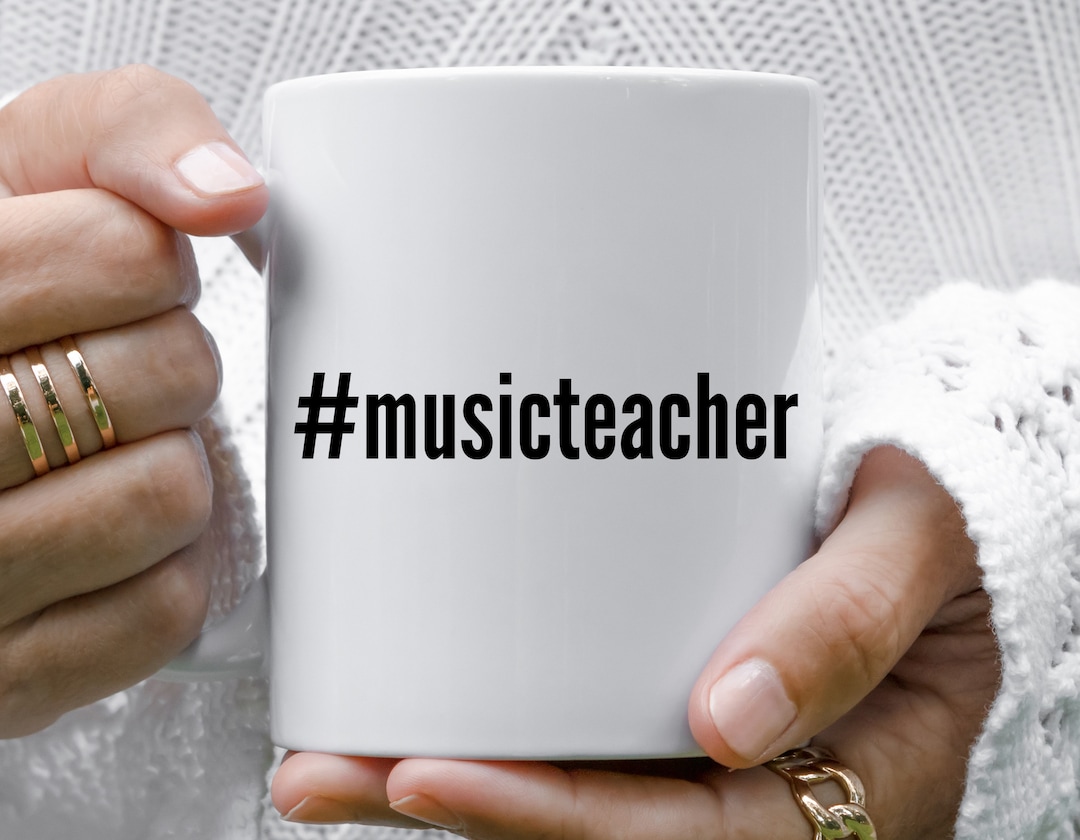 Music Teacher Mug, Music Teacher Gift, Gift for Music Teacher, Music ...