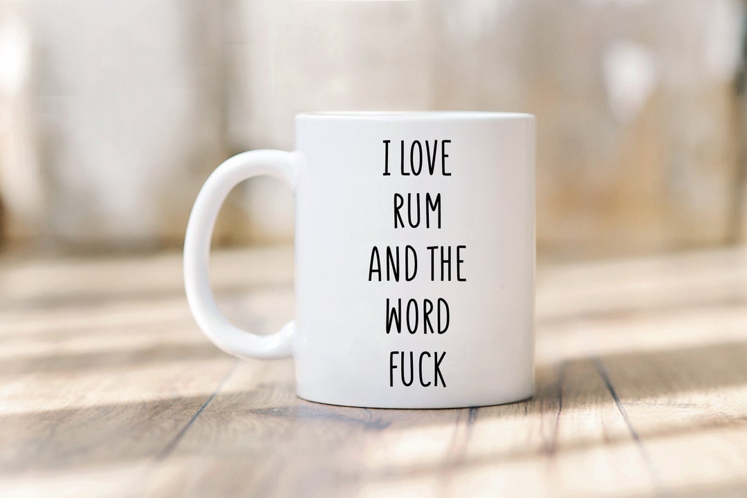 Funny Alcohol Mug, Rum Mug, Rum Gift, Rum Lover Gift, Rum Gifts, Rum ...