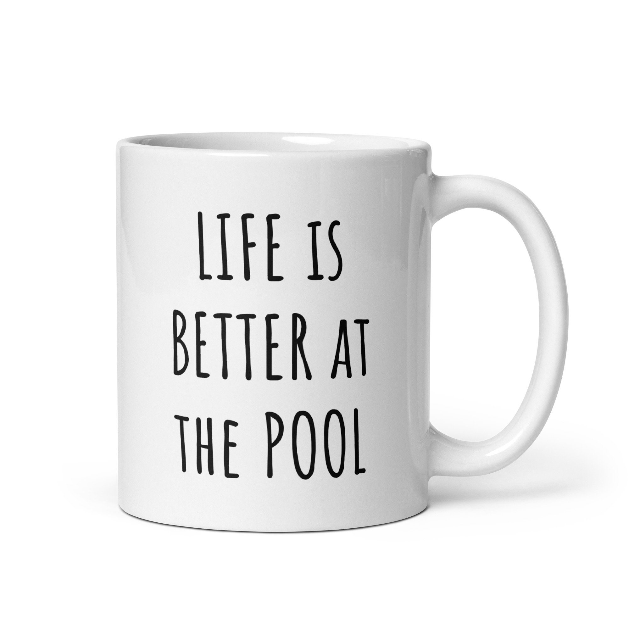 Pool Mug, Swimming Pool Gift, Pool Mugs, Pool Gifts, Swimming Pool ...