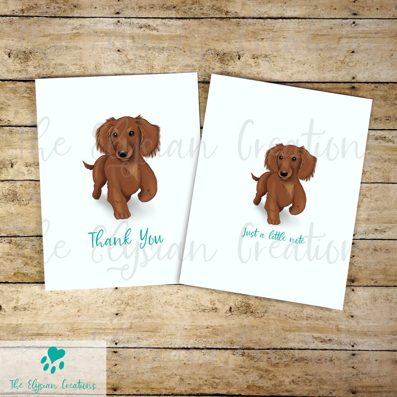 Dog Thank You Note - Etsy