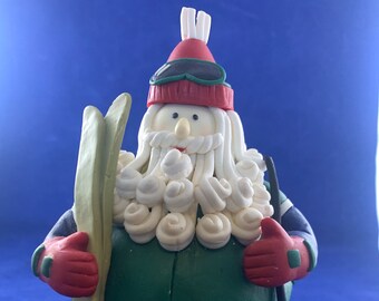 Standing Santa Figurine - Etsy