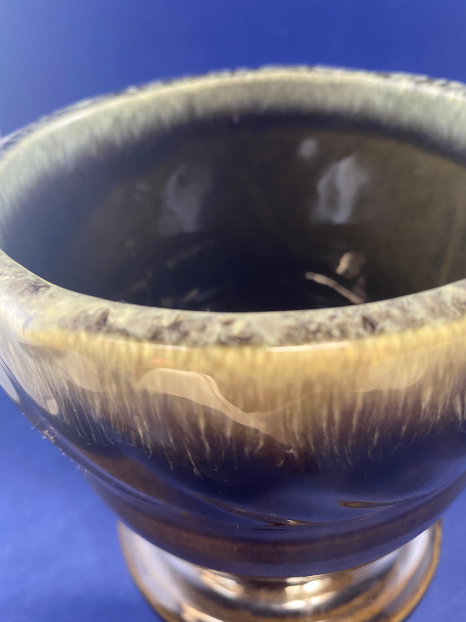 Hull Footed Pottery Bowl | Etsy