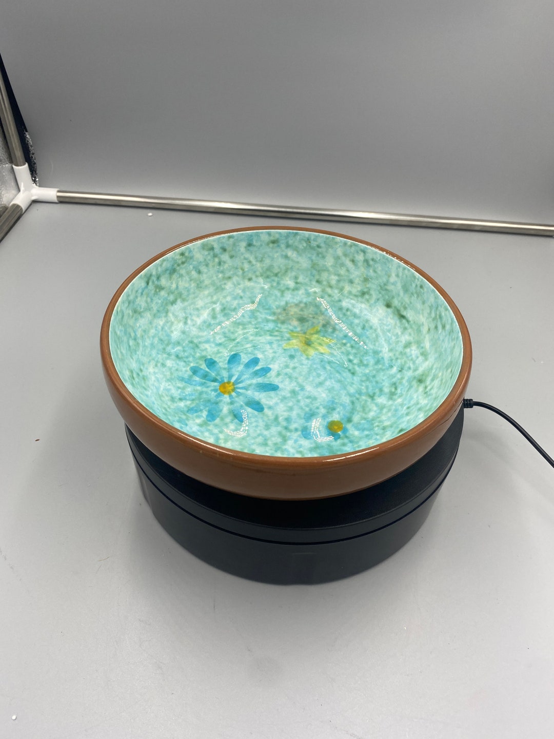 Stangl Pottery Bowl stardust Pattern Hairline Crack on Back of Bowl - Etsy