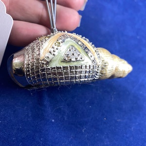 Rhinestone Sea Shell Picture or Place Card Holder - Etsy