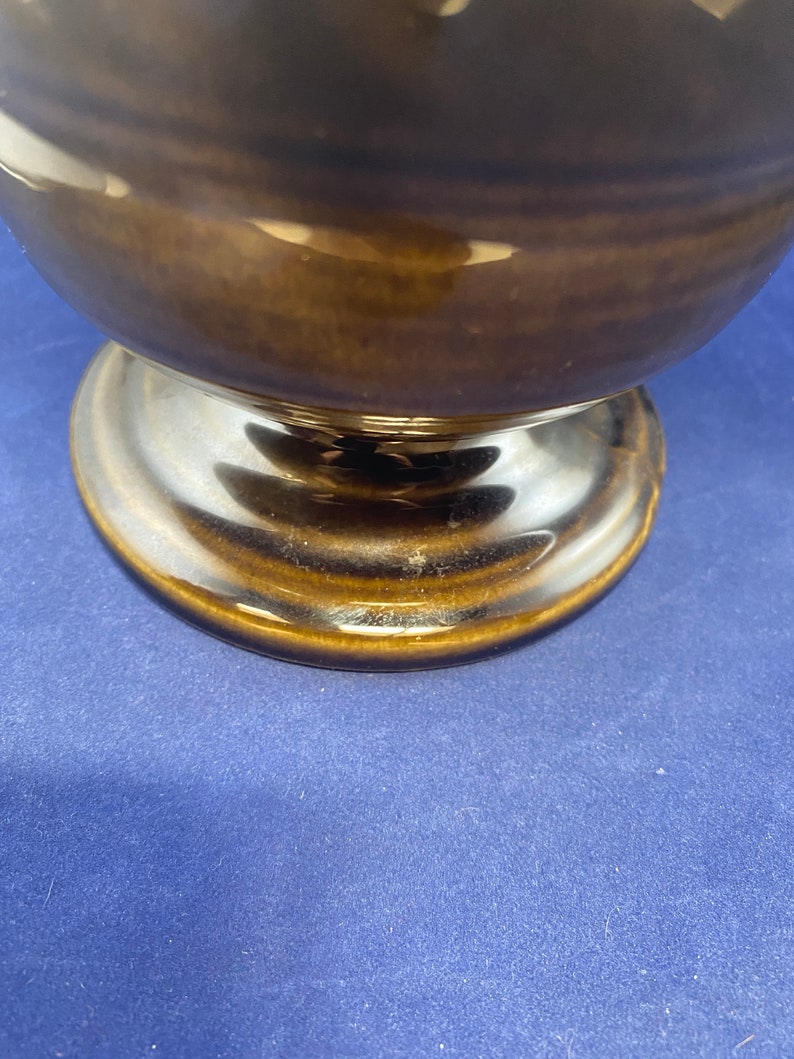 Hull Footed Pottery Bowl | Etsy