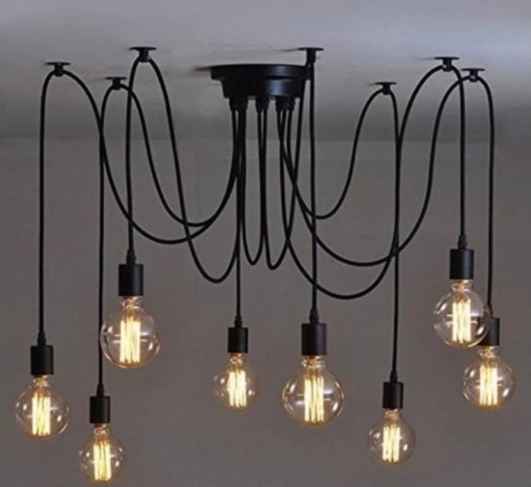 Bespoke Industrial Edison Light - Etsy UK