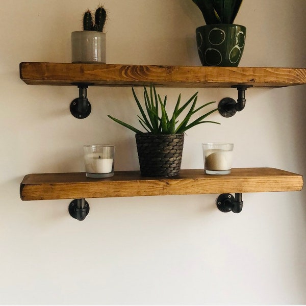 Pipe Shelf Brackets - Etsy