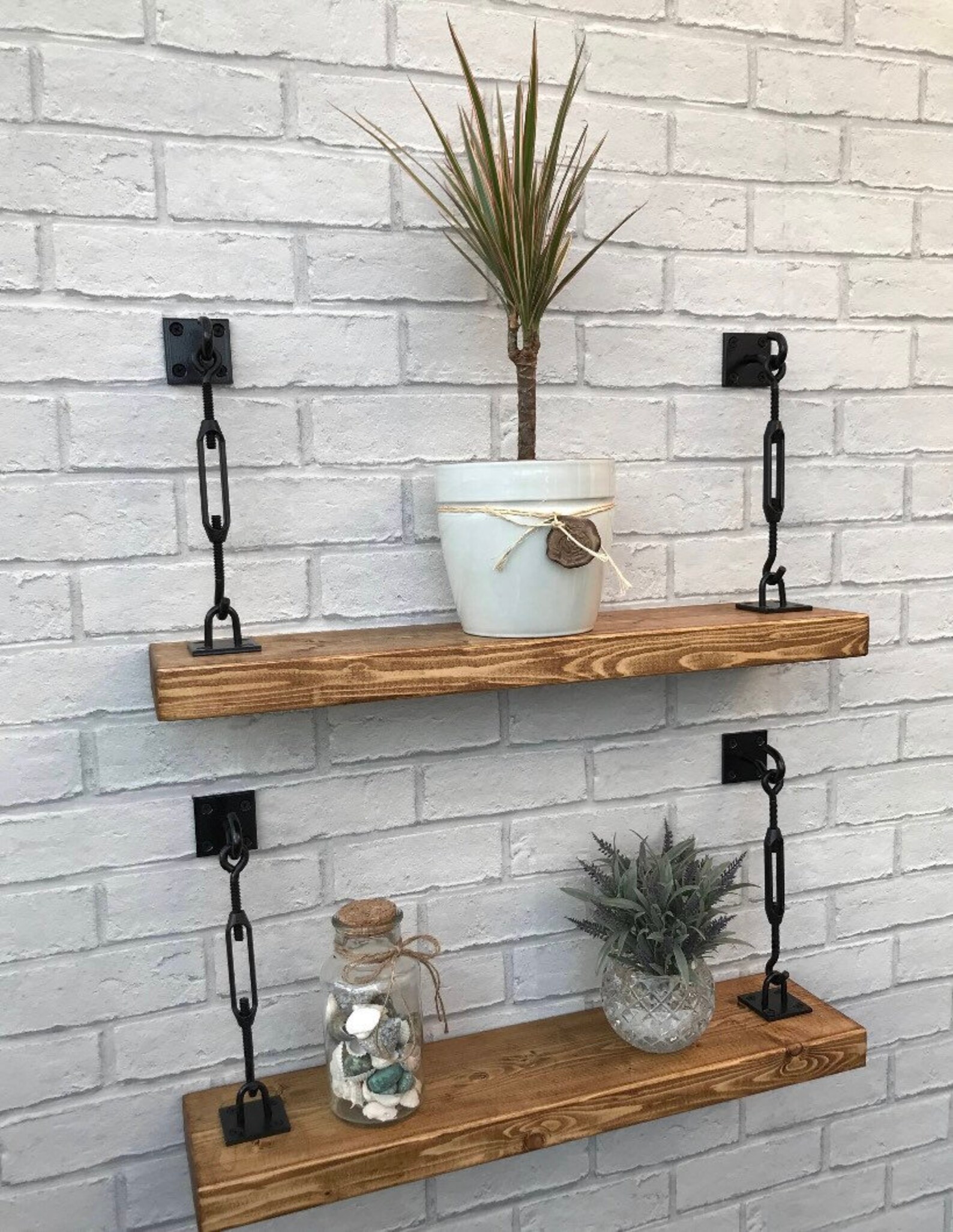 Rustic Bespoke Handmade Floating Shelf - Etsy