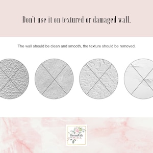 Dark Wall Sticker, Oriental Blooming Flowers, Botanical Pattern | Peel ...