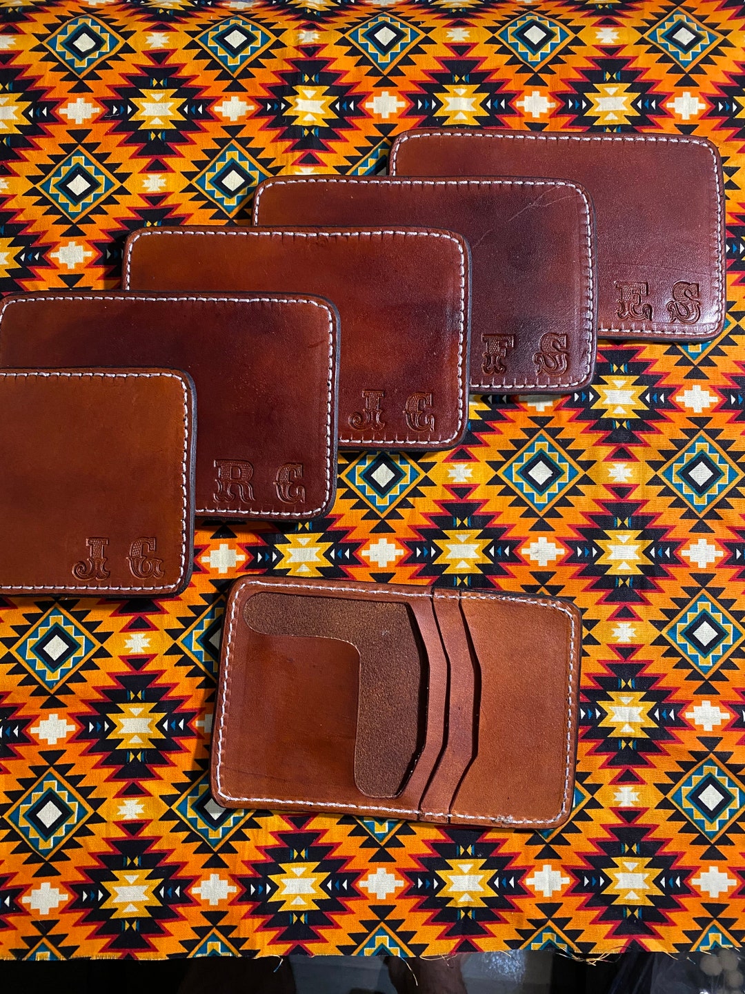 Custom Handmade Gambler Wallet - Etsy