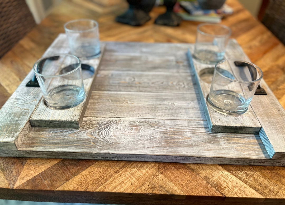Whiskey Tray, Bourbon Tray, Personalized Wood Tray, Whiskey Gift, Gifts ...