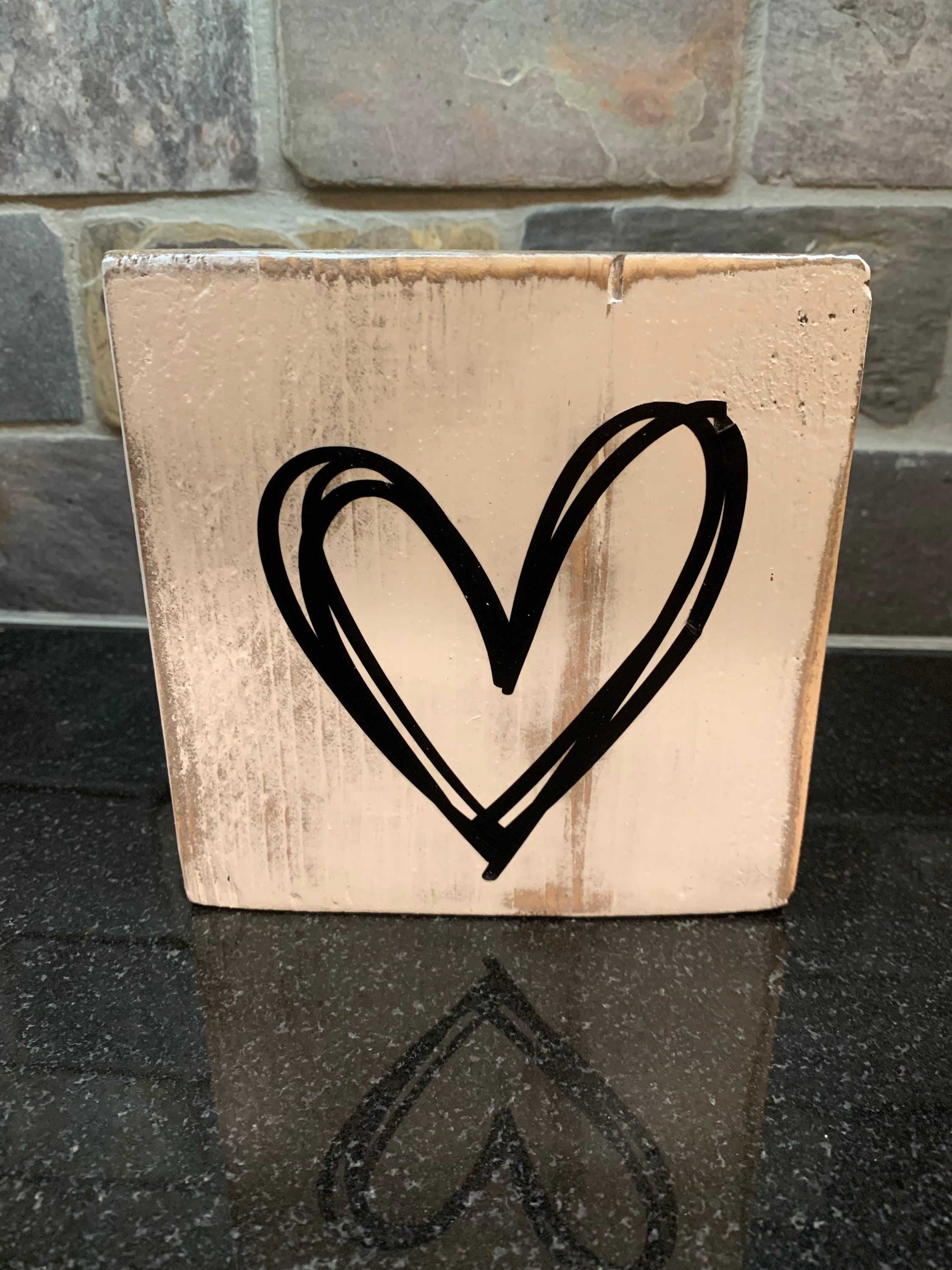 Large Wooden Hearts, Valentine's Day Hearts, Housewarming Gifts, Decor ...