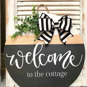 Welcome to the Cottage I Cottage Decor I Welcome to the Cottage Sign - Etsy