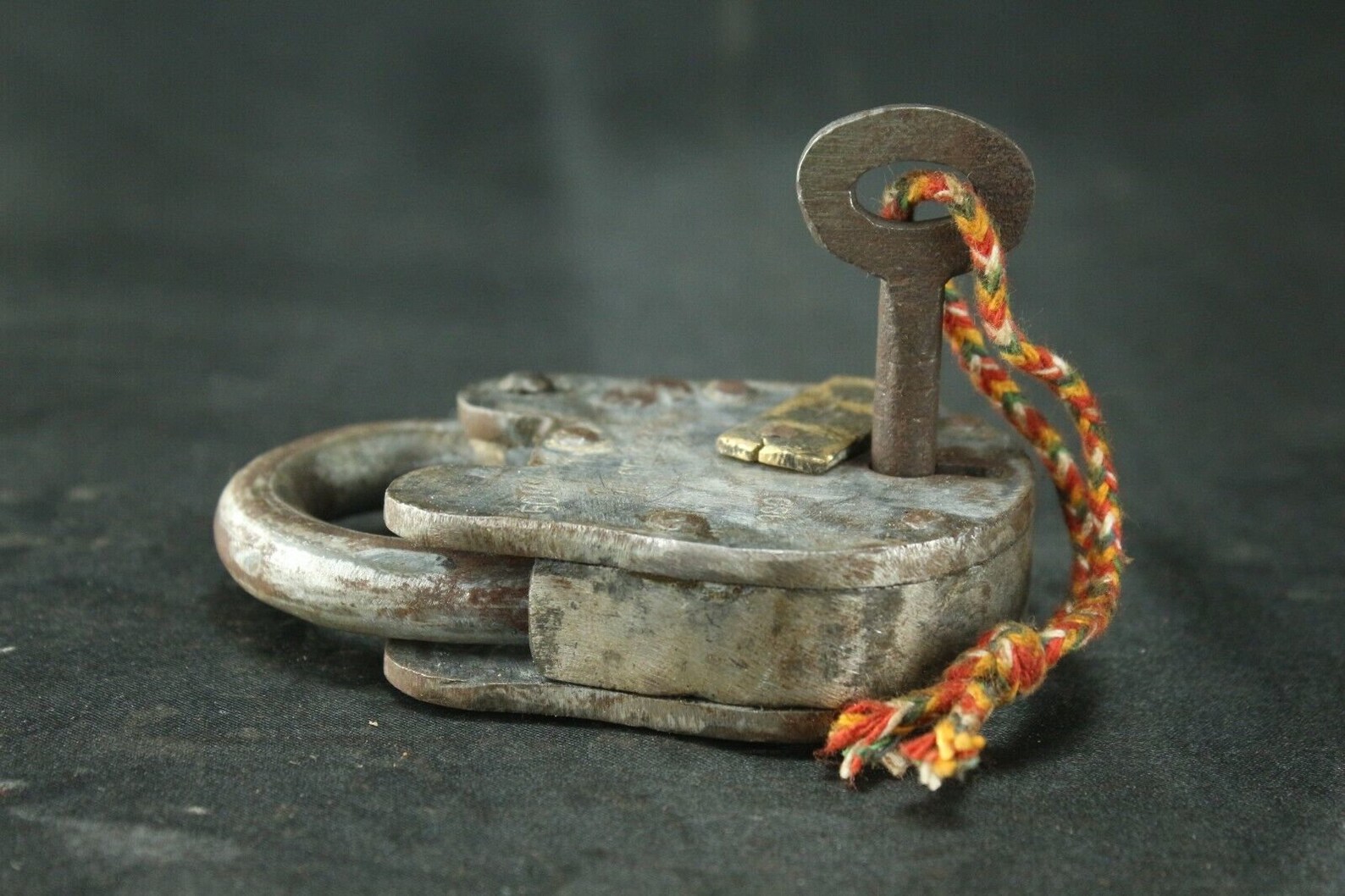 Vintage Iron Brass Padlock rare, Working Antique Handcrafted Padlock ...