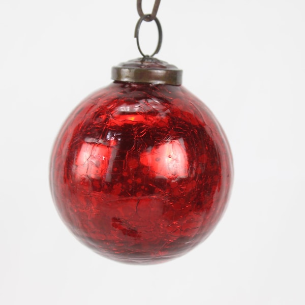 Red Mercury Glass - Etsy