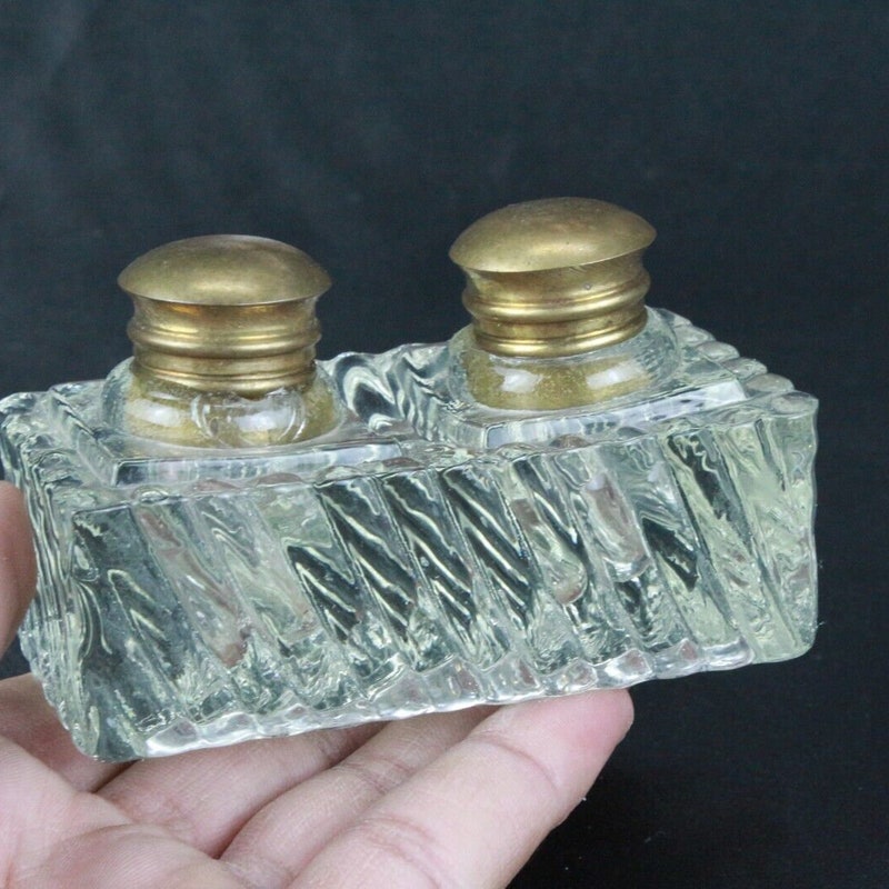 Antique Ink Bottle - Etsy