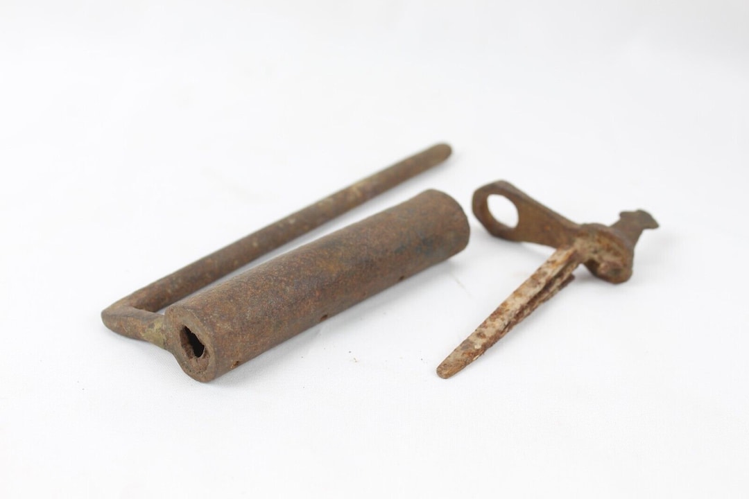 Antique Indian Door Lock - Ornate Handcrafted Hardware 19th Century ...