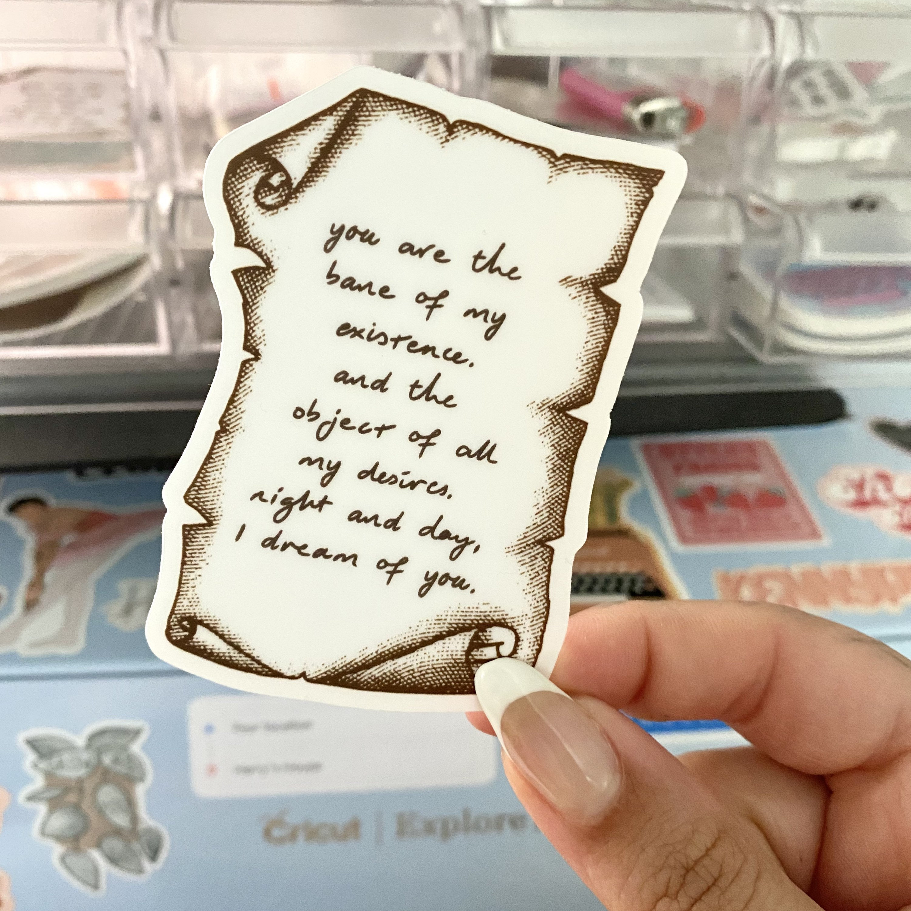 The Bane of My Existence Sticker / Viscount and Viscountess / - Etsy