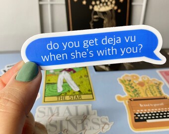 Deja Vu Sticker - Etsy