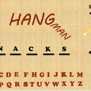 Hangman Virtual Screenshare Game - Zoom - Virtual Party Games- Fun ...