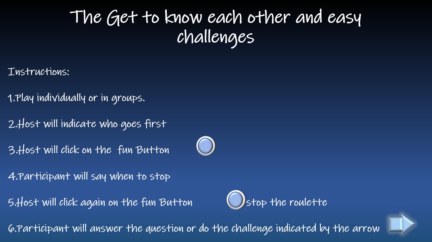 The Roulette Wheel Virtual Screen-share Game- Virtual Meetings- Zoom ...