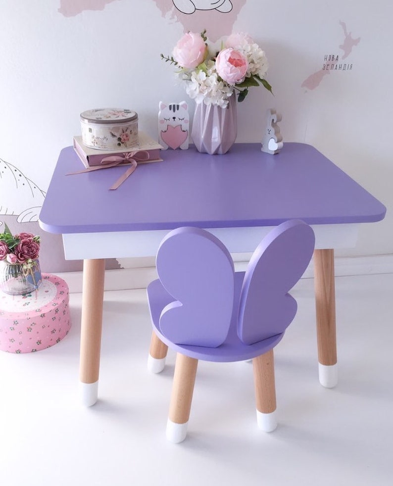 Kids Furniture Kids Table Children Play Table Kids Activity | Etsy