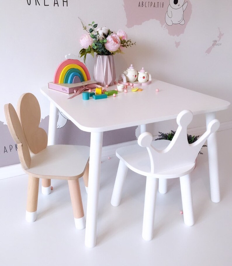 Kids Furniture Kids Table Children Play Table Kids Activity | Etsy