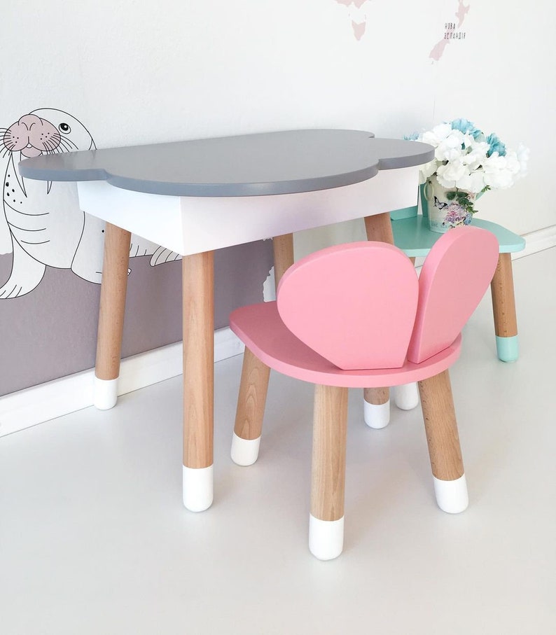 Kids Furniture Kids Table Children Play Table Kids Activity | Etsy