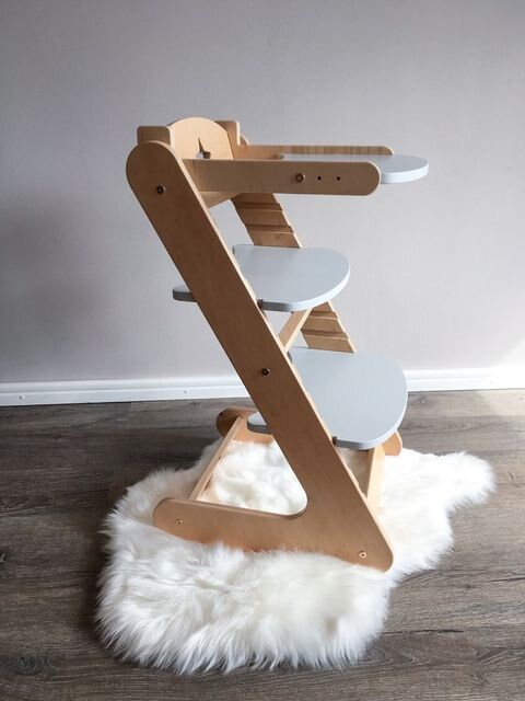 Children Growing Chair, Kids Wooden Chair, Chair for Baby, High Chair ...
