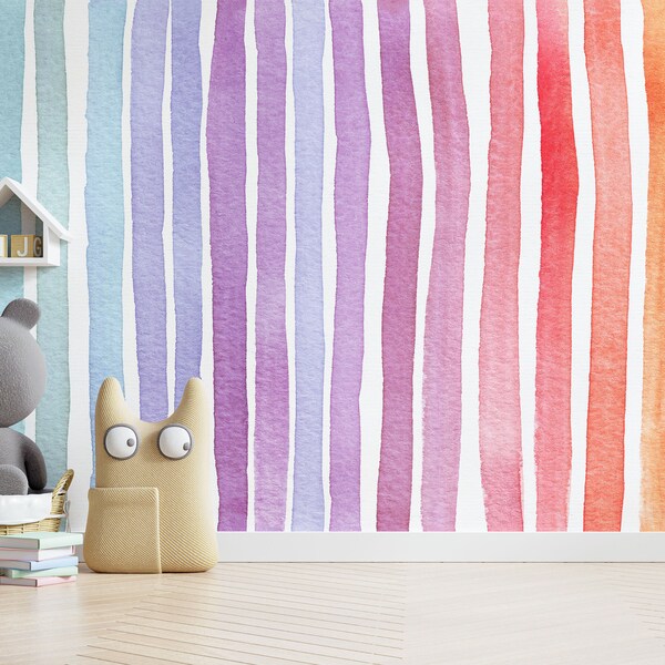 Rainbow Wallpaper - Etsy