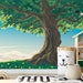 Old Lone Tree Wallpaper Wall Decal for Bedroom Wall Murals - Etsy
