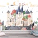 Enchanted Fortress Storybook Castle Wallpaper Peel and Stick ...