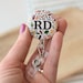 Dietitian Badge Reel RD Tube Feeding Pump Clinical Dietitian Gift ...