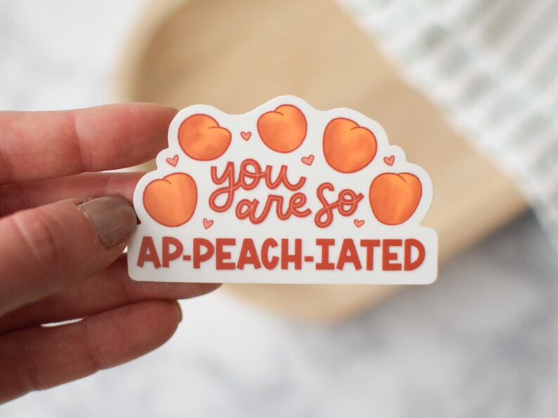 Encouraging Fruit Puns Sticker Bundle | Waterproof Food Pun Decal ...