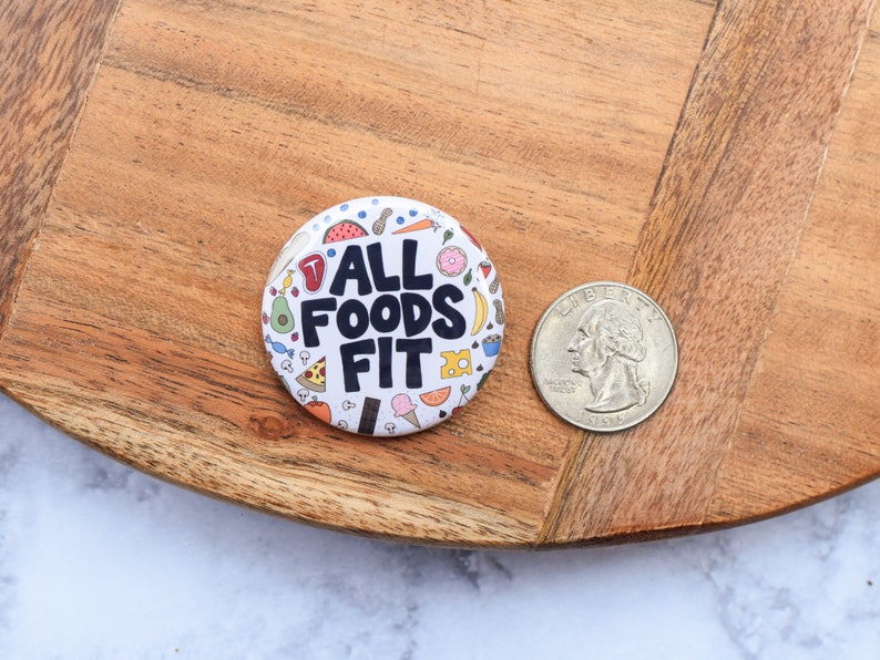Nutrition Button or Magnet Bundle | 1.5 Inch Diameter | RD Day Gift ...