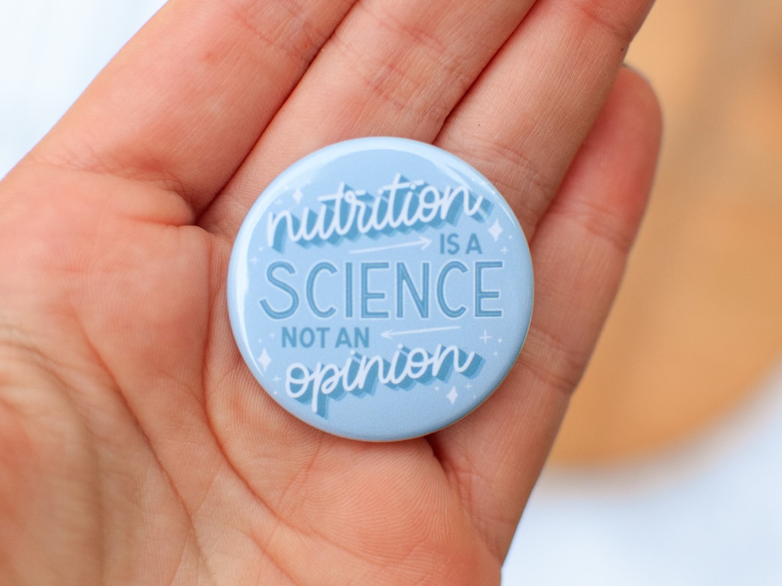 Nutrition Button or Magnet Bundle | 1.5 Inch Diameter | RD Day Gift ...