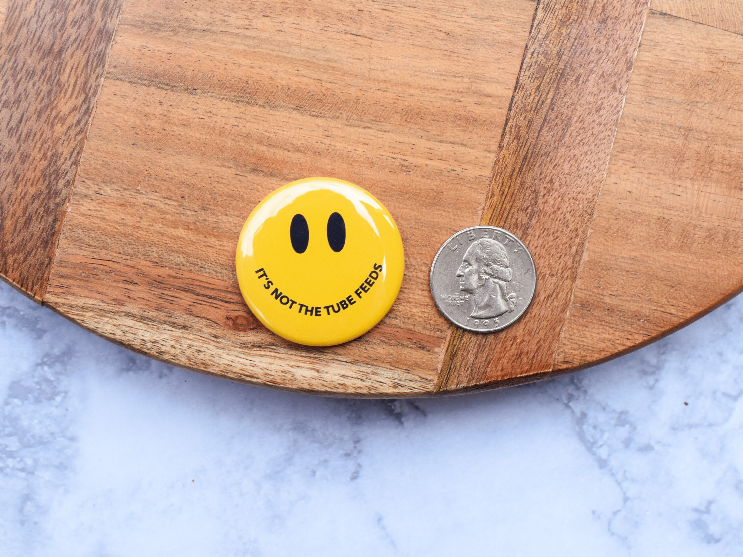 Sassy Nutrition Smileys Button or Magnet Bundle | 1.5 Inch Diameter ...