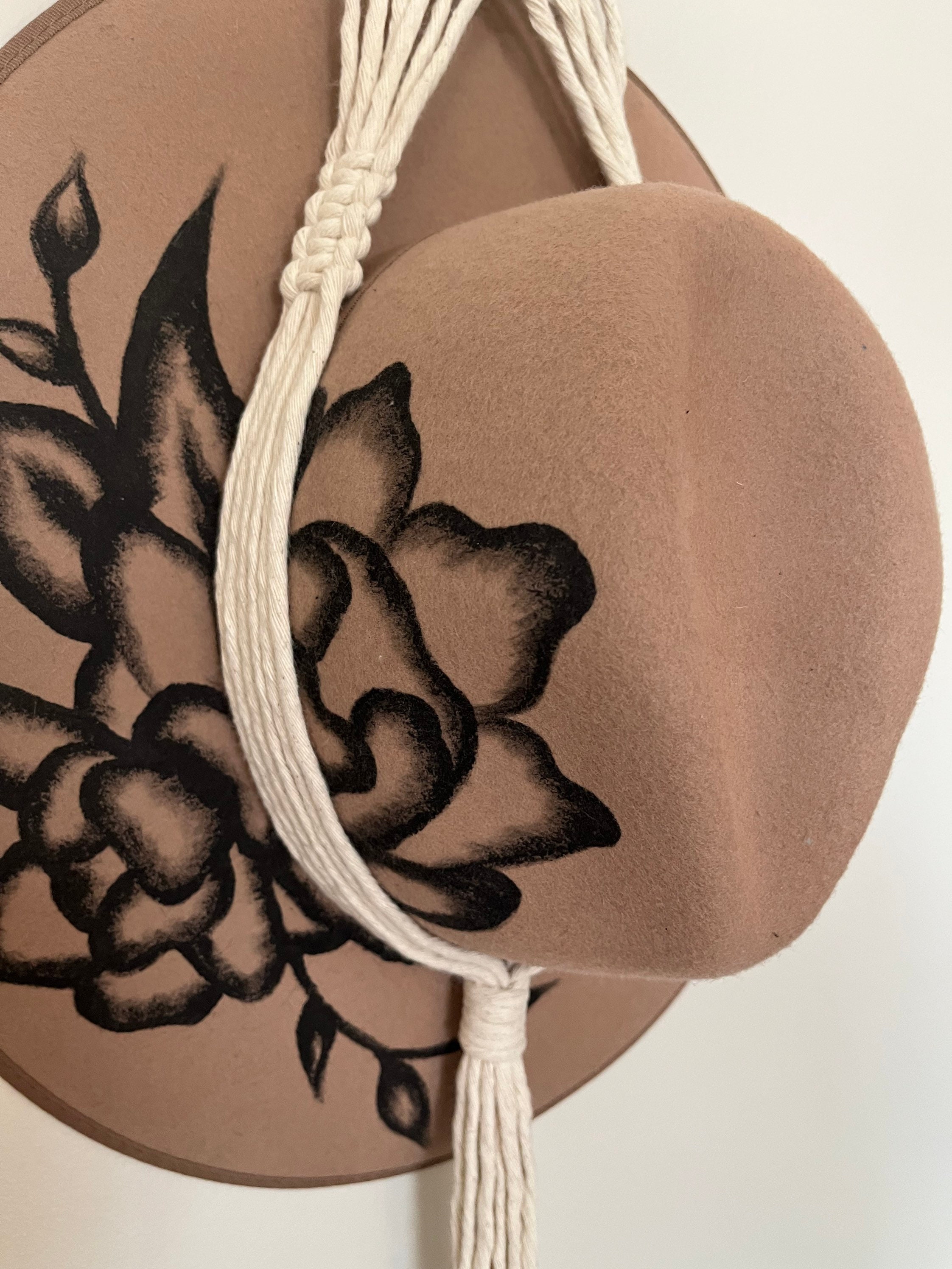 Macrame Hat Holder - Etsy