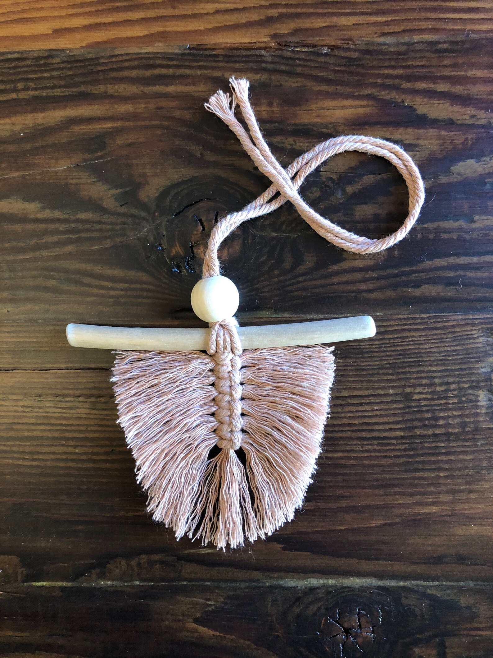 Macrame Feather Car Diffuser Rear View Mirror Diffuser - Etsy